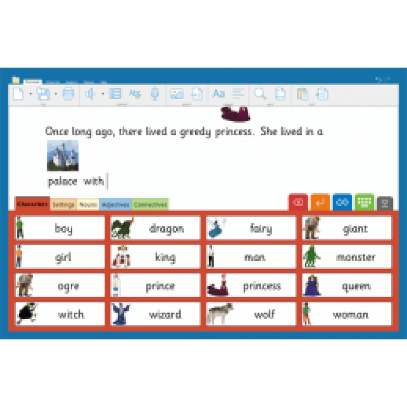 Clicker 8 - software solo in abbonamento Tecnoausili